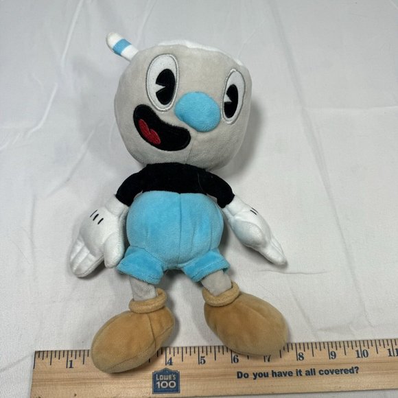 Funko | Toys | Funko Cuphead Mugman Blue Plush 28 No Tush Tag | Poshmark